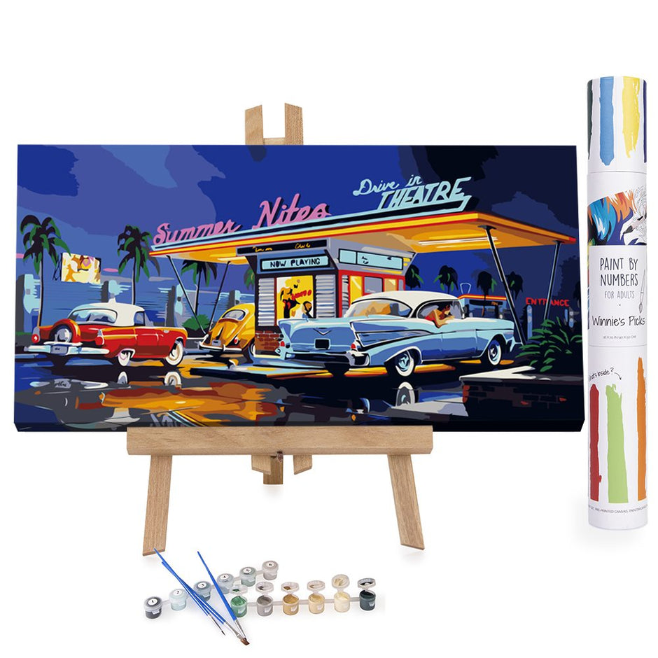 Extra Large Paint by Numbers | Free 3-day shipping | Winnie's Picks