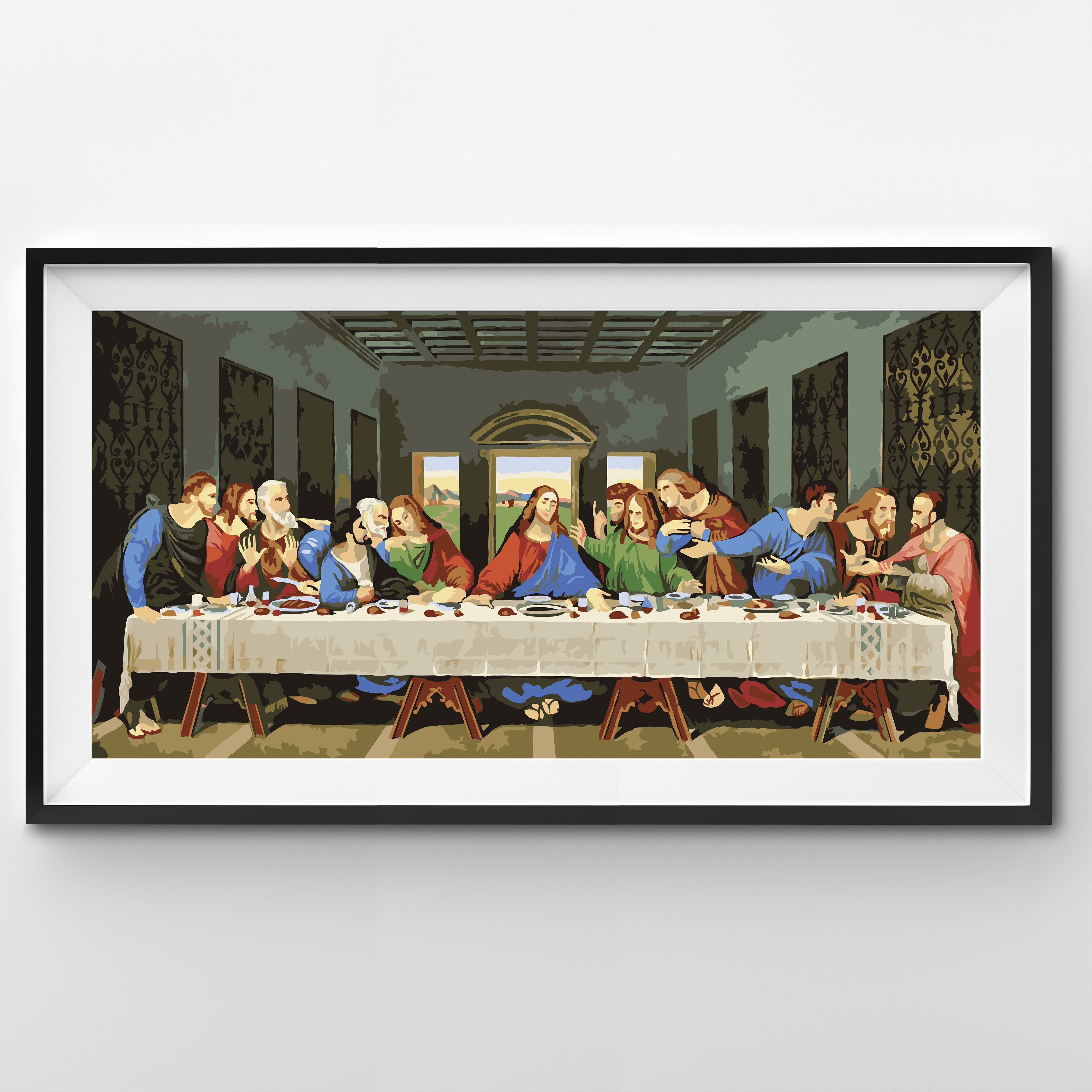 The Last Supper | Adults' Paint by Numbers – Winnie's Picks